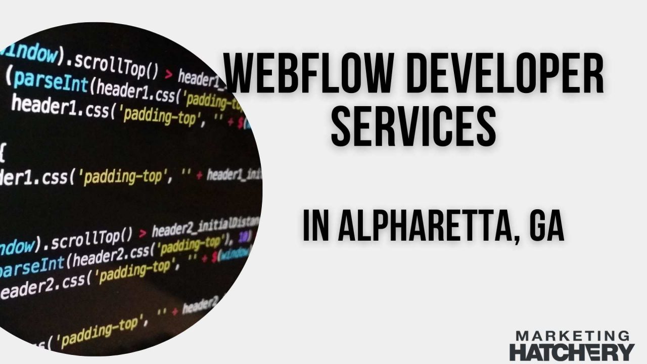 Webflow Developer Services | Marketing Hatchery - SEO & PPC Experts in ...